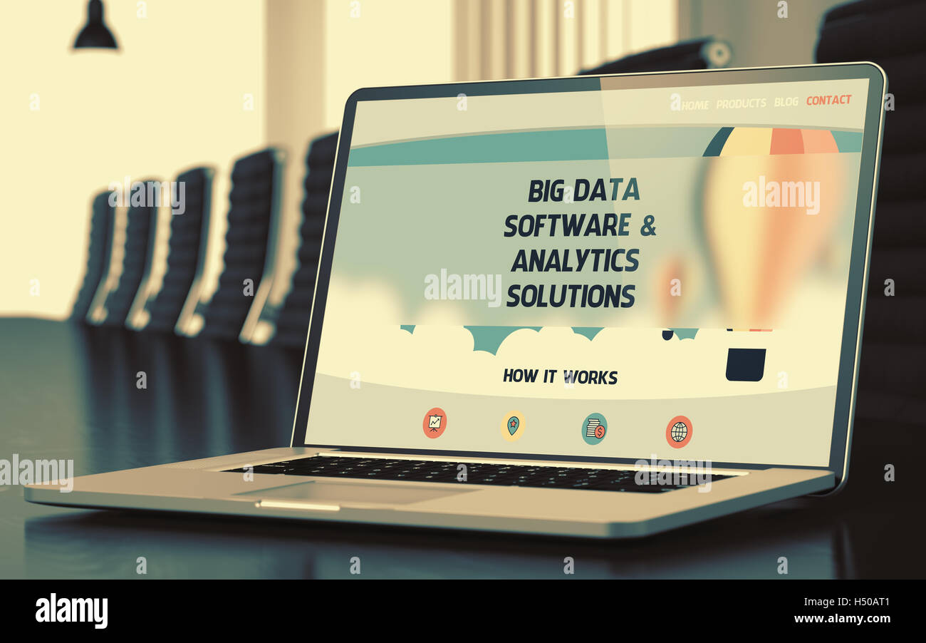 Big data business software hi-res stock photography and images - Alamy