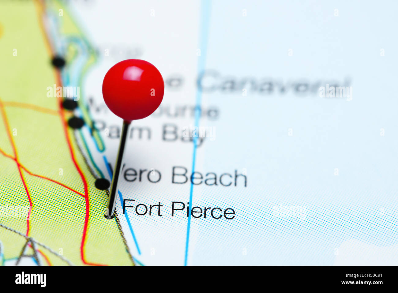Mapa De Fort Pierce, Florida