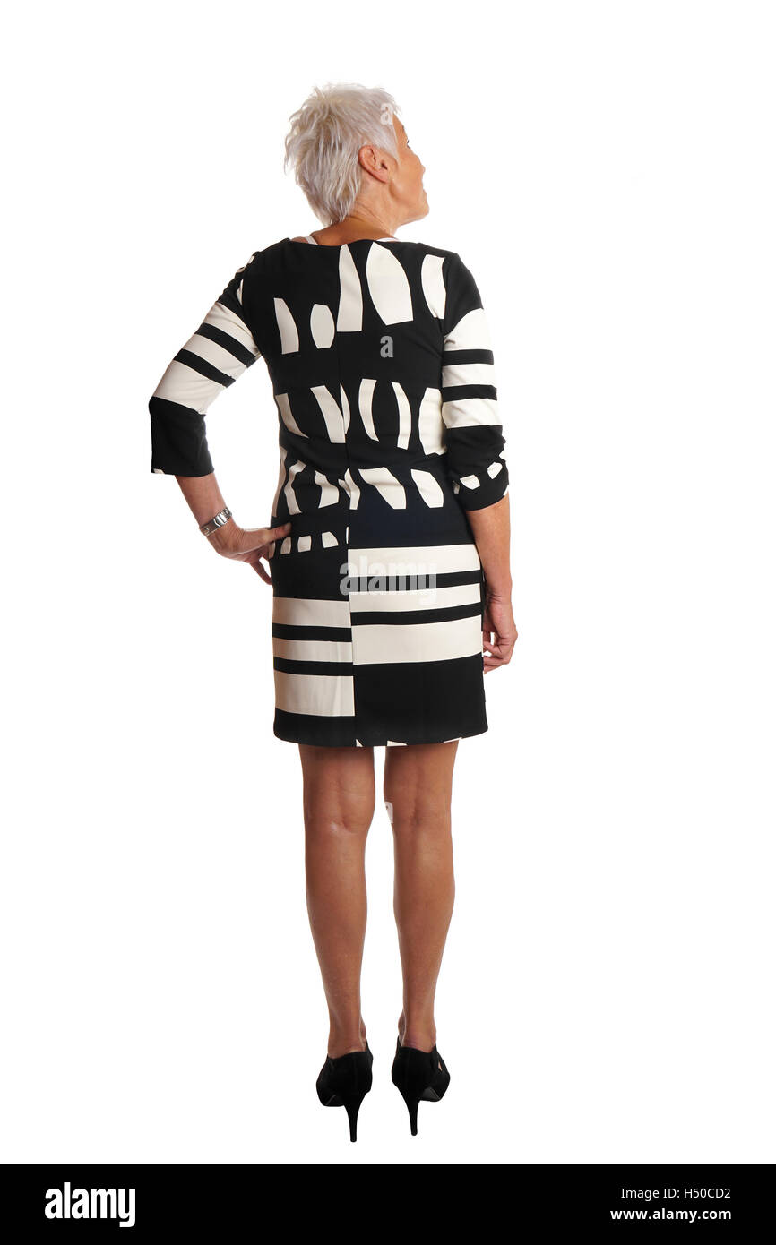 Rear full length view Cut Out Stock Images & Pictures - Alamy