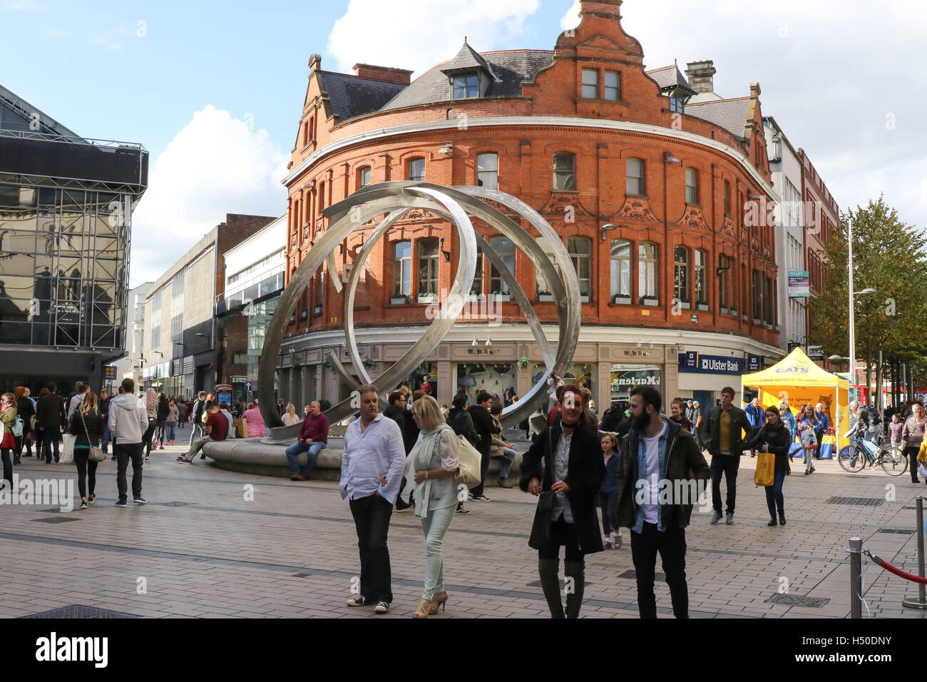 Arthur Square in Belfast Stock Photo - Alamy