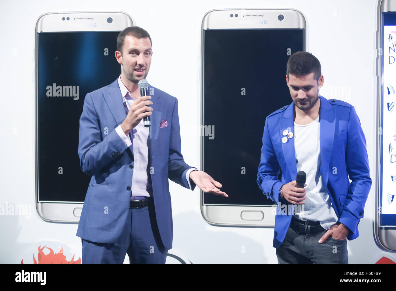 Vinko Filipic,director and founder of Fashion.hr and Atanas Raykov,CEO ...