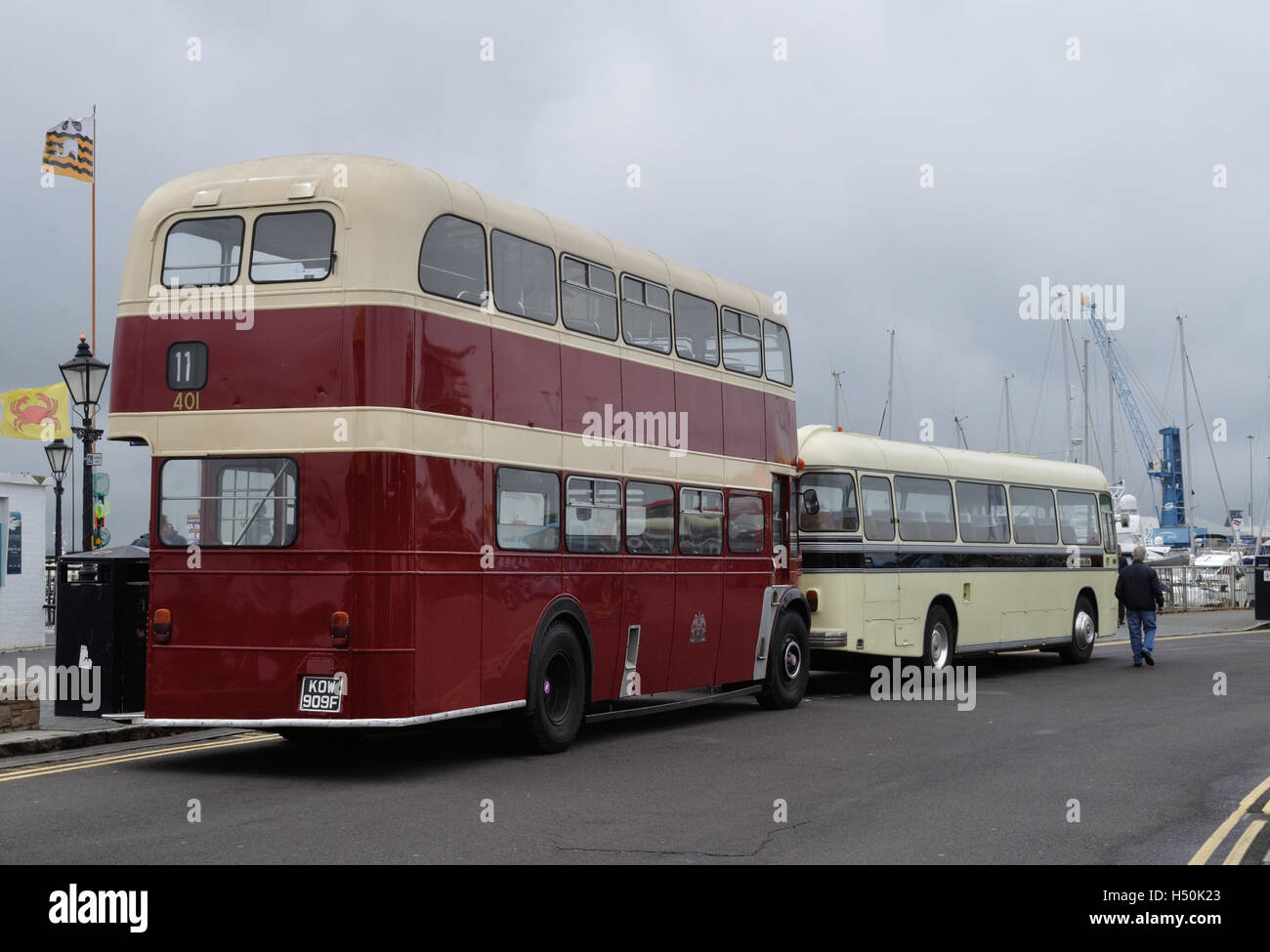 Hants & Dorset (now More Bus) celebrates its 100th anniversary on Poole ...