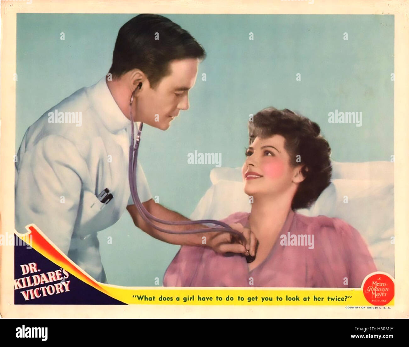 DR. KILDARE'S VICTORY 1942 MGM film with Lew Ayres and Ann Ayars Stock ...