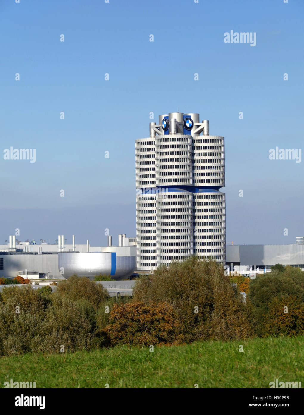 Munich BMW Museum building Germany Europe Stock Photo - Alamy