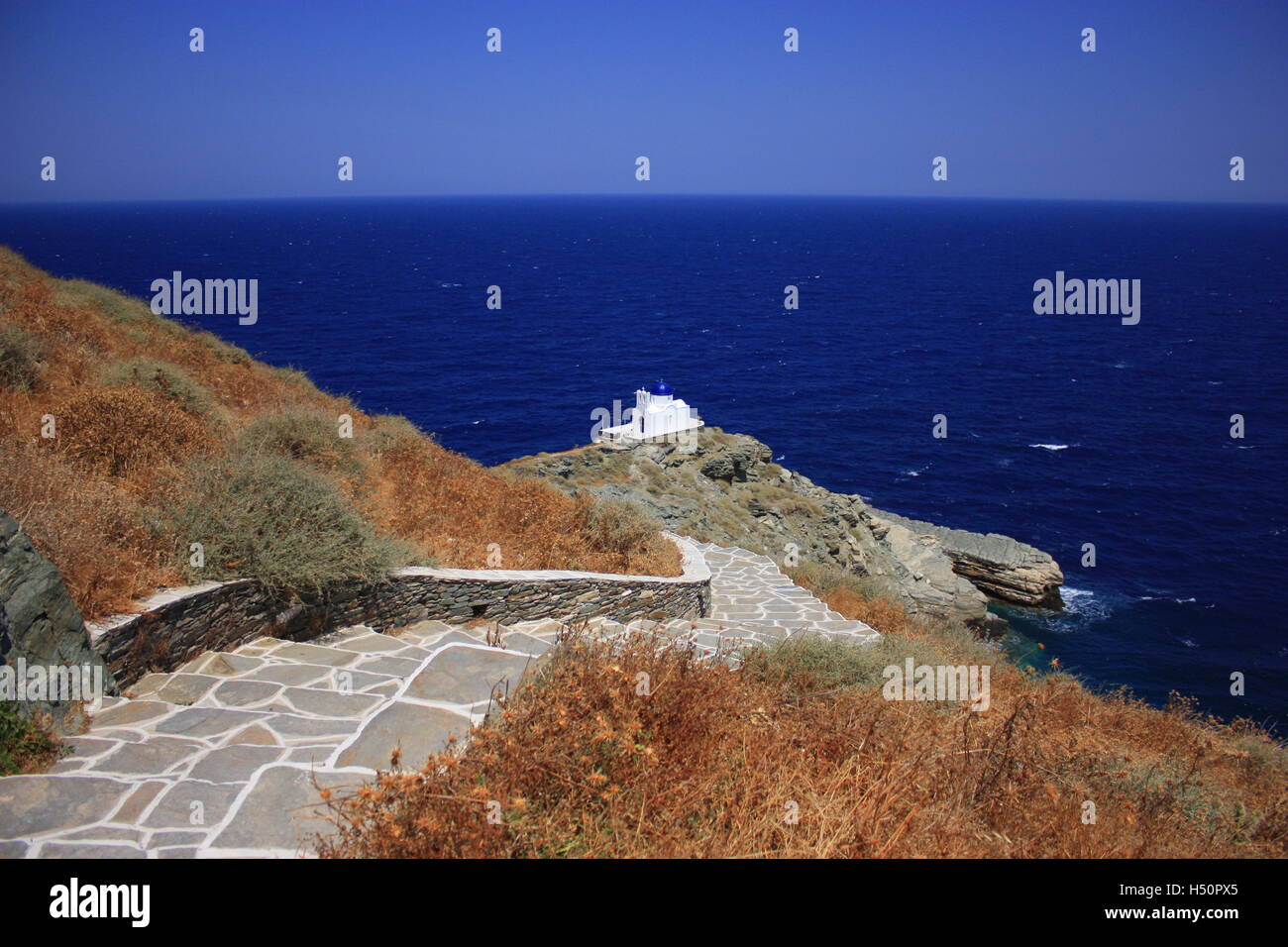 Panagia Chrysopigi (Παναγιά Χρυσοπηγή) church chapel in Sifnos island ...