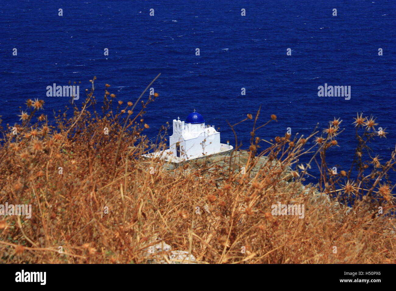 Panagia Chrysopigi (Παναγιά Χρυσοπηγή) church chapel in Sifnos island ...