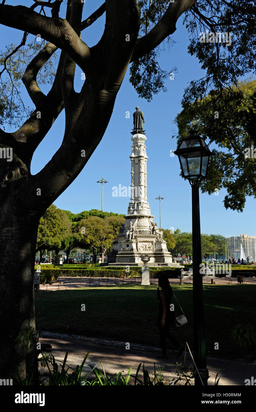 Alfonso de albuquerque column garden hi-res stock photography and ...