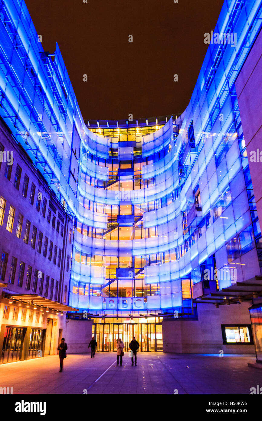 Bbc broadcasting house exterior hi-res stock photography and images - Alamy