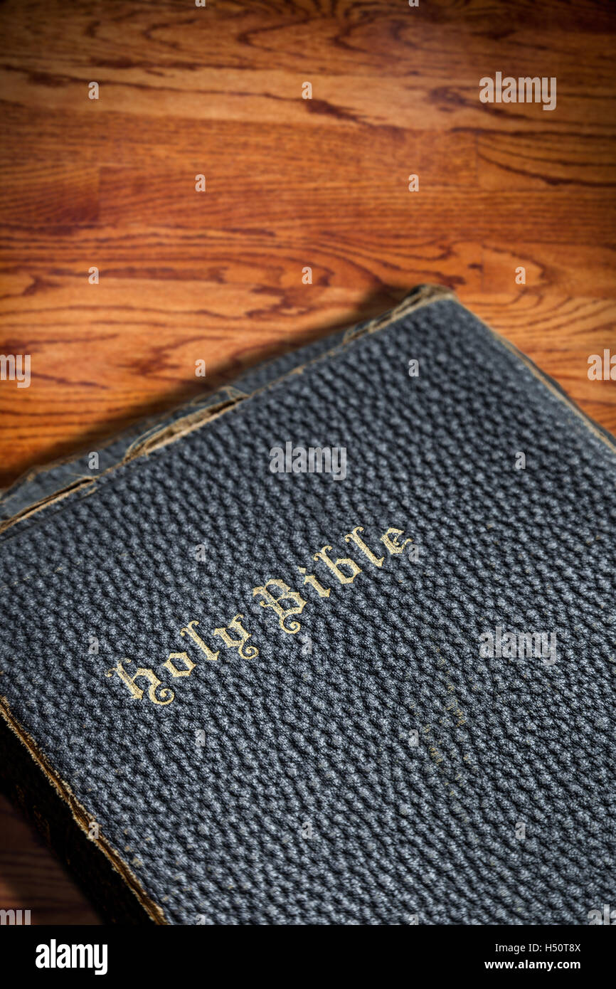Holy bible cover hi-res stock photography and images - Alamy