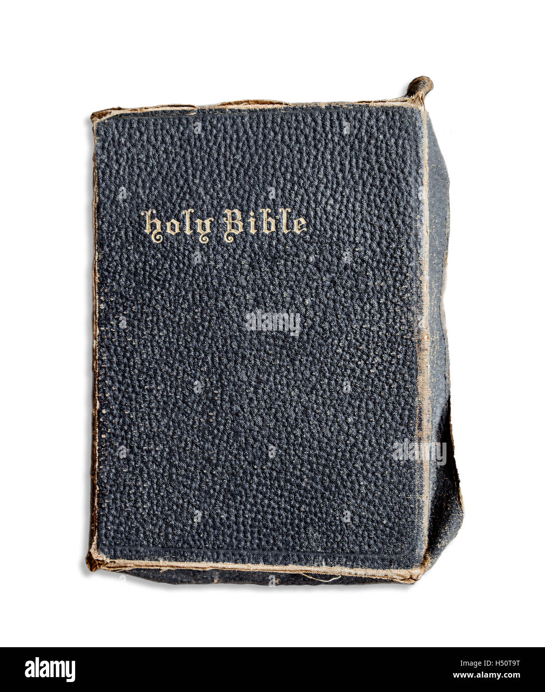 An old Bible isolated on white background Stock Photo - Alamy