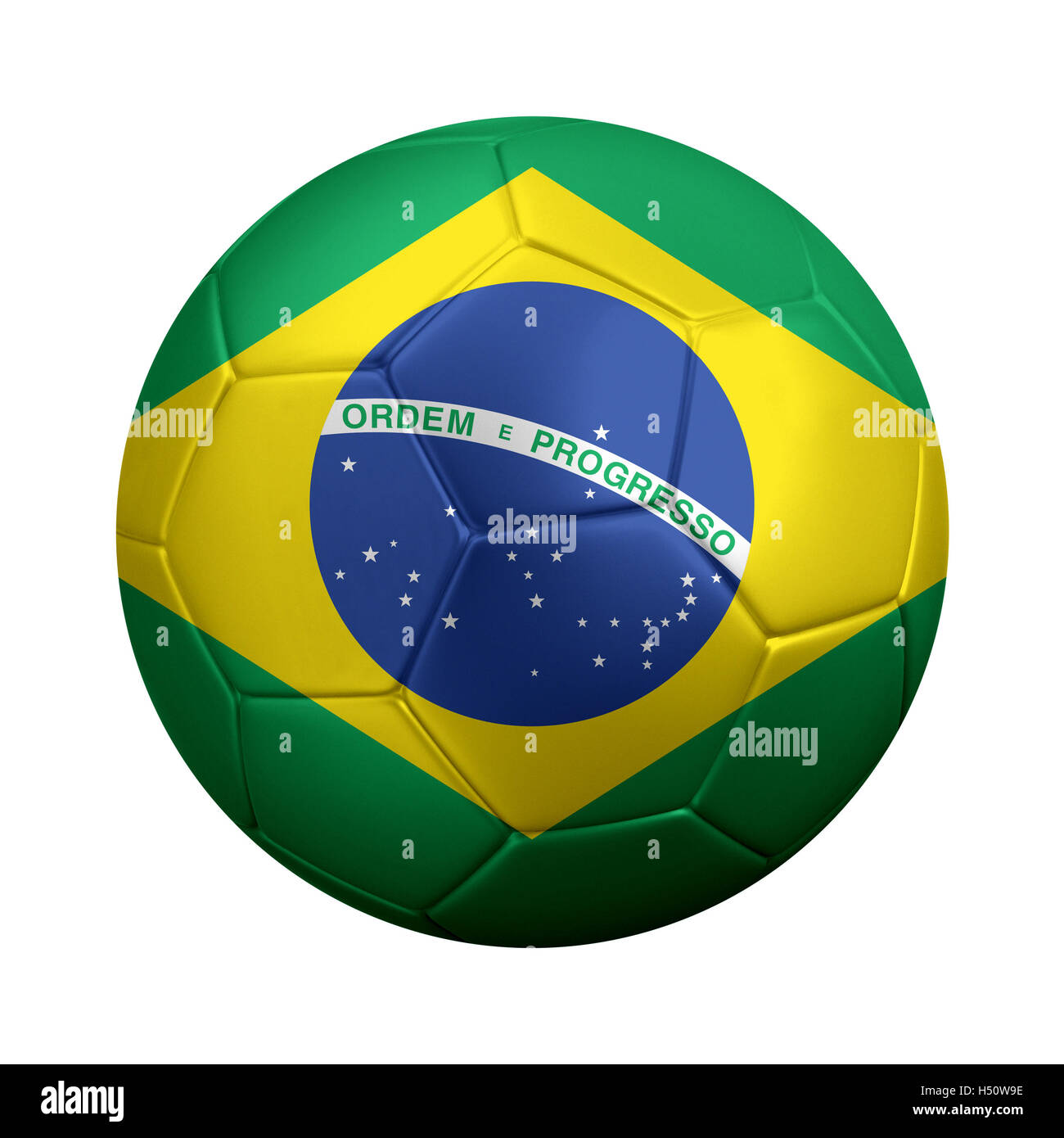 Brazilian football ball Cut Out Stock Images & Pictures - Alamy