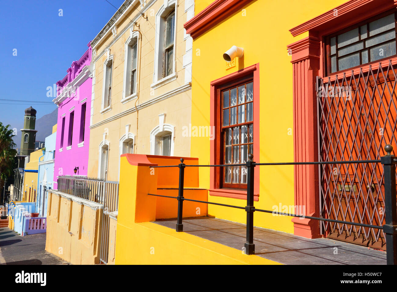 Bo-Kaap District Cape-traditionally a multicultural area known for its ...