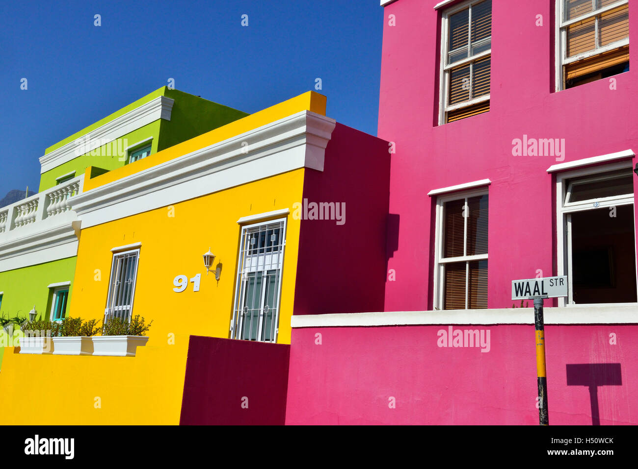 Bo-Kaap District Cape-traditionally a multicultural area known for its ...
