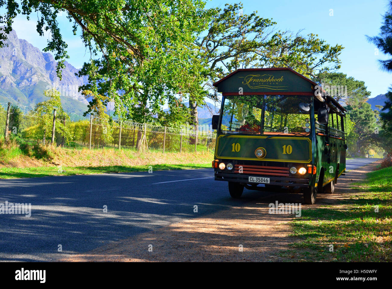 Wine tram tour hi-res stock photography and images - Alamy