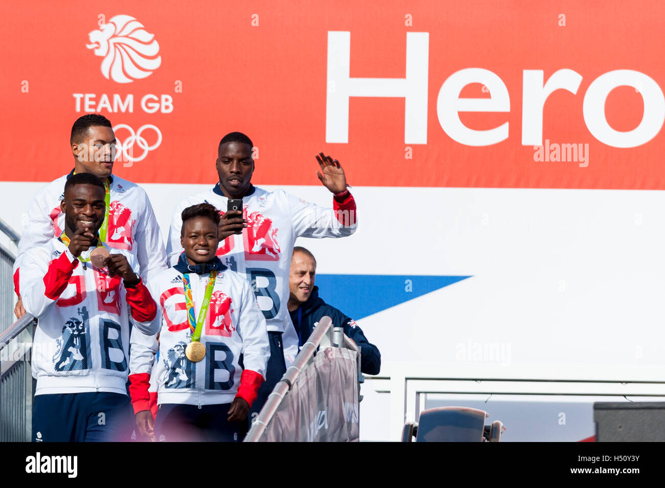 London, UK. 18th Oct, 2016. Nicola Adams, boxer. Team GB's Olympic and ...