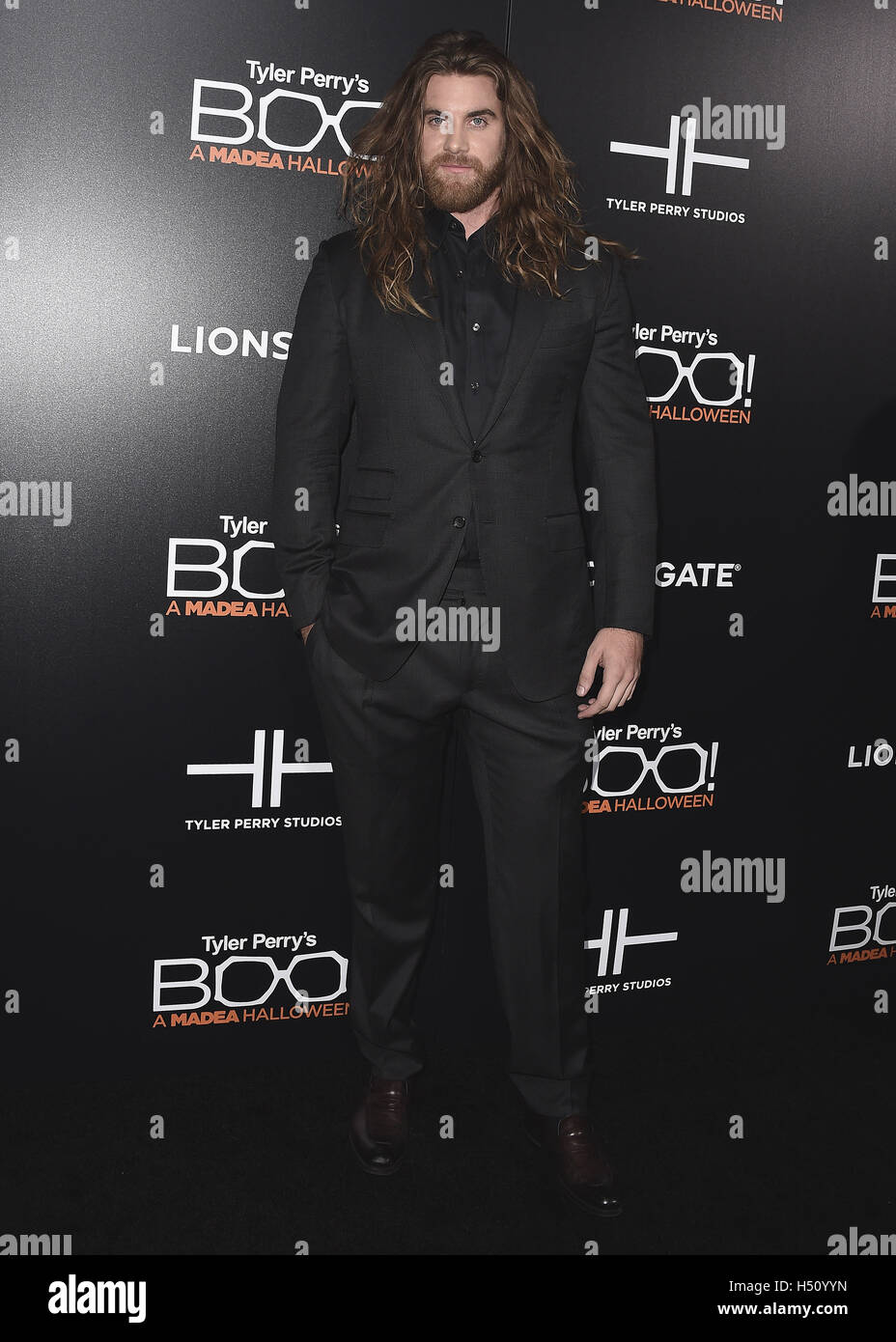 Hollywood. 17th Oct, 2016. Brock O'Hurn at the world premiere of Tyler ...