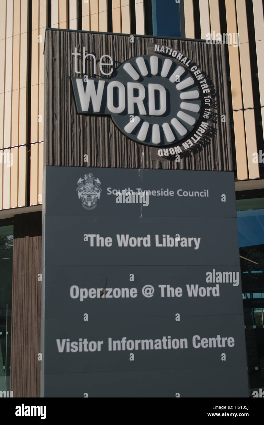 South Shields, UK, 18 October 2016. The Word, National Centre for the ...