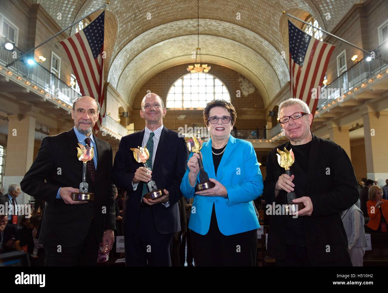 New York, NY, USA. 18th Oct, 2016. F. Murray Abraham, Gregory Annenberg ...