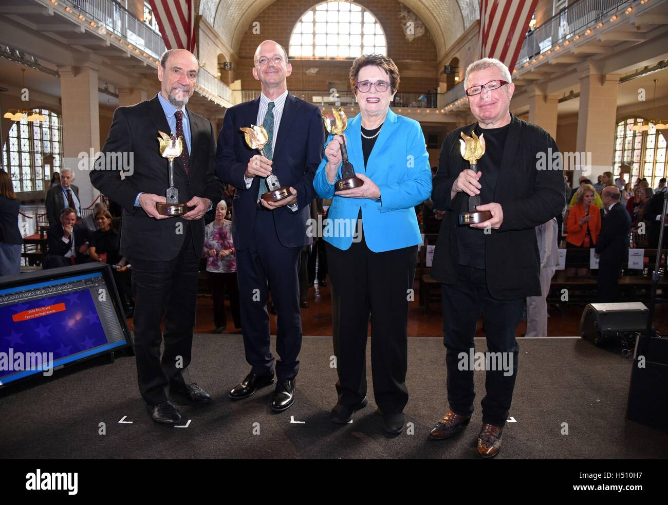 New York, NY, USA. 18th Oct, 2016. F. Murray Abraham, Gregory Annenberg ...
