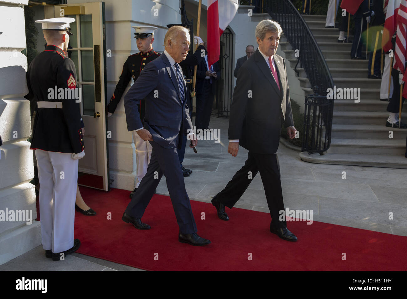 Michelle obama kerry hi-res stock photography and images - Alamy