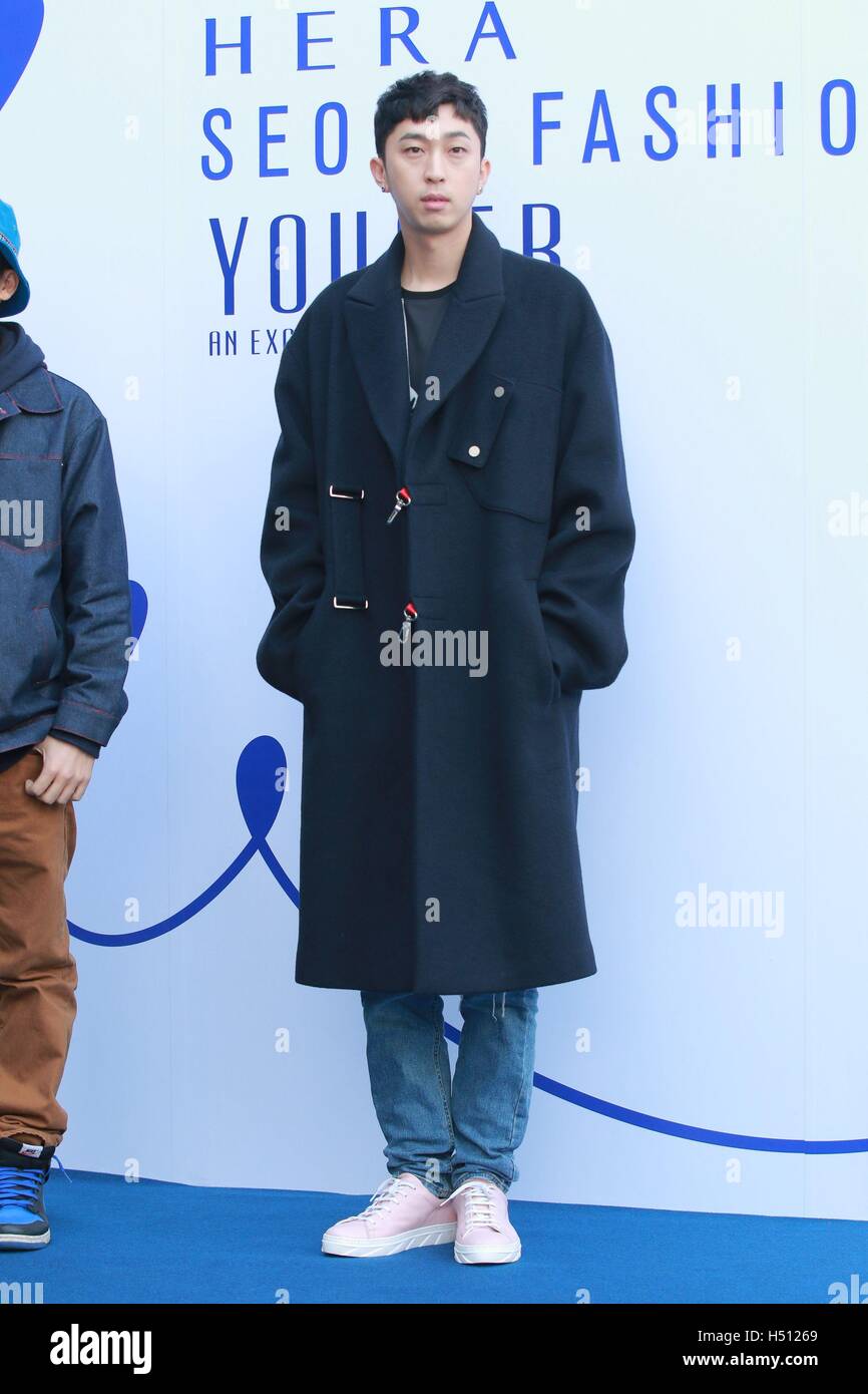 Seoul, Korea. 18th Oct, 2016. Lee Min-jung, Jan Su-won, Kwan Cho and ...