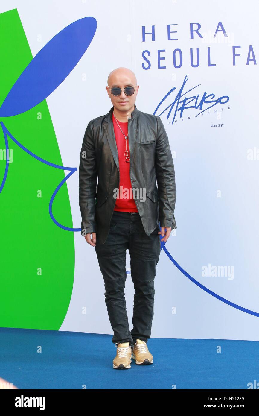 Seoul, Korea. 18th Oct, 2016. Lee Min-jung, Jan Su-won, Kwan Cho and ...