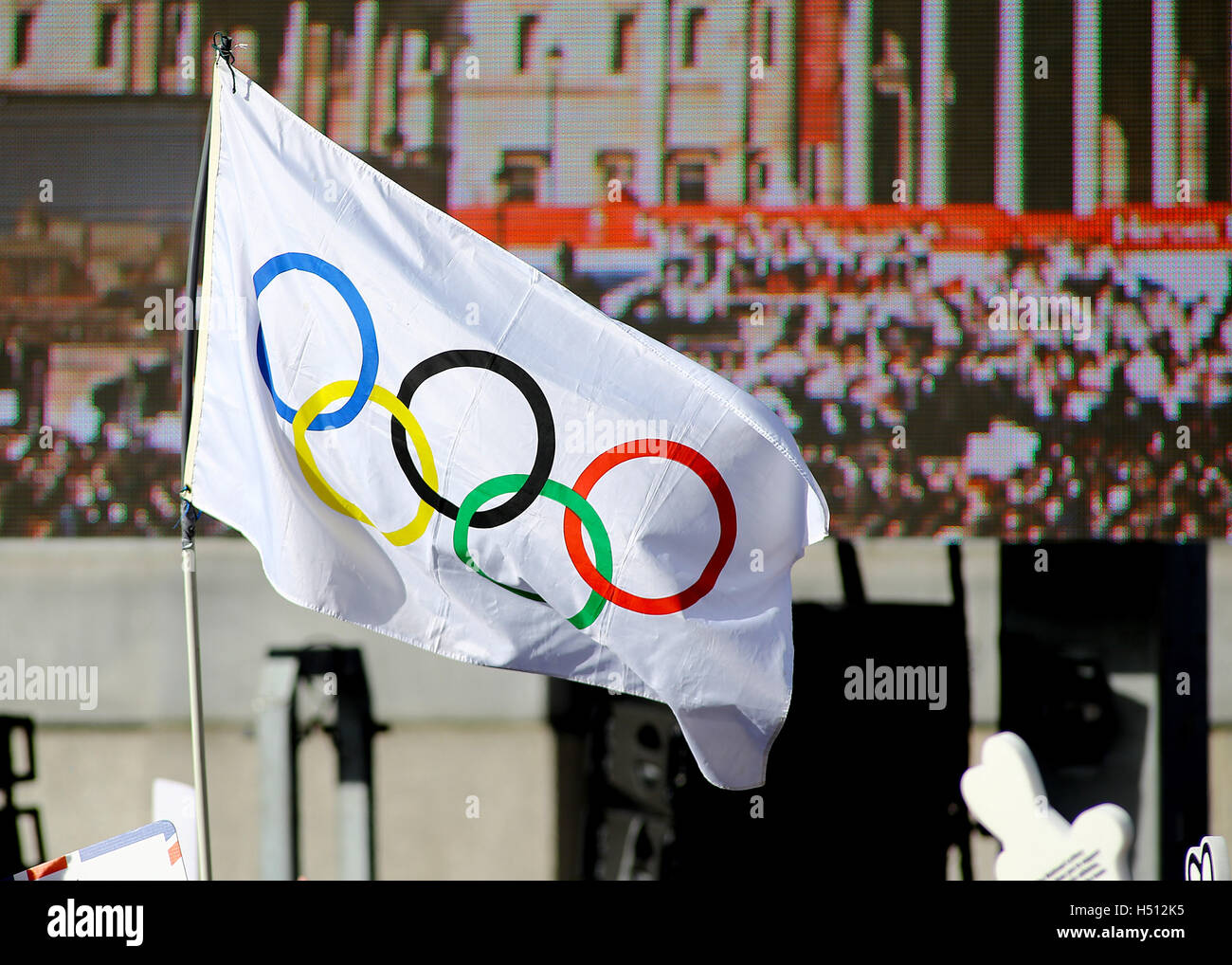 Trafalgar Square, London, UK. 18th Oct, 2016. London Team GB Heroes ...