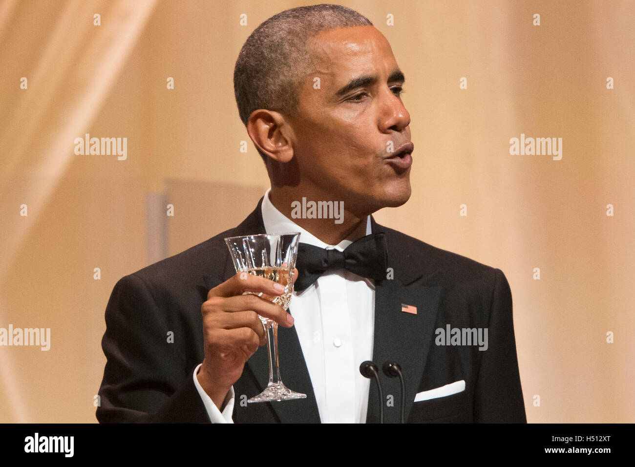 US President Barack Obama offers a toast to Italian Prime Minister ...
