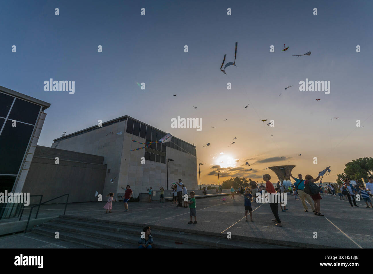 Jerusalem, Israel. 18th October, 2016. The Annual Kite Flying festival ...
