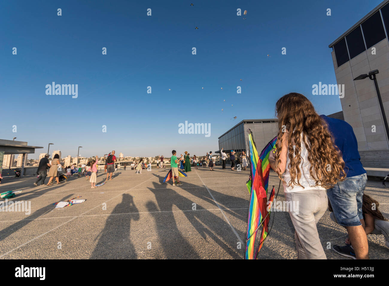 Jerusalem, Israel. 18th October, 2016. The Annual Kite Flying festival ...