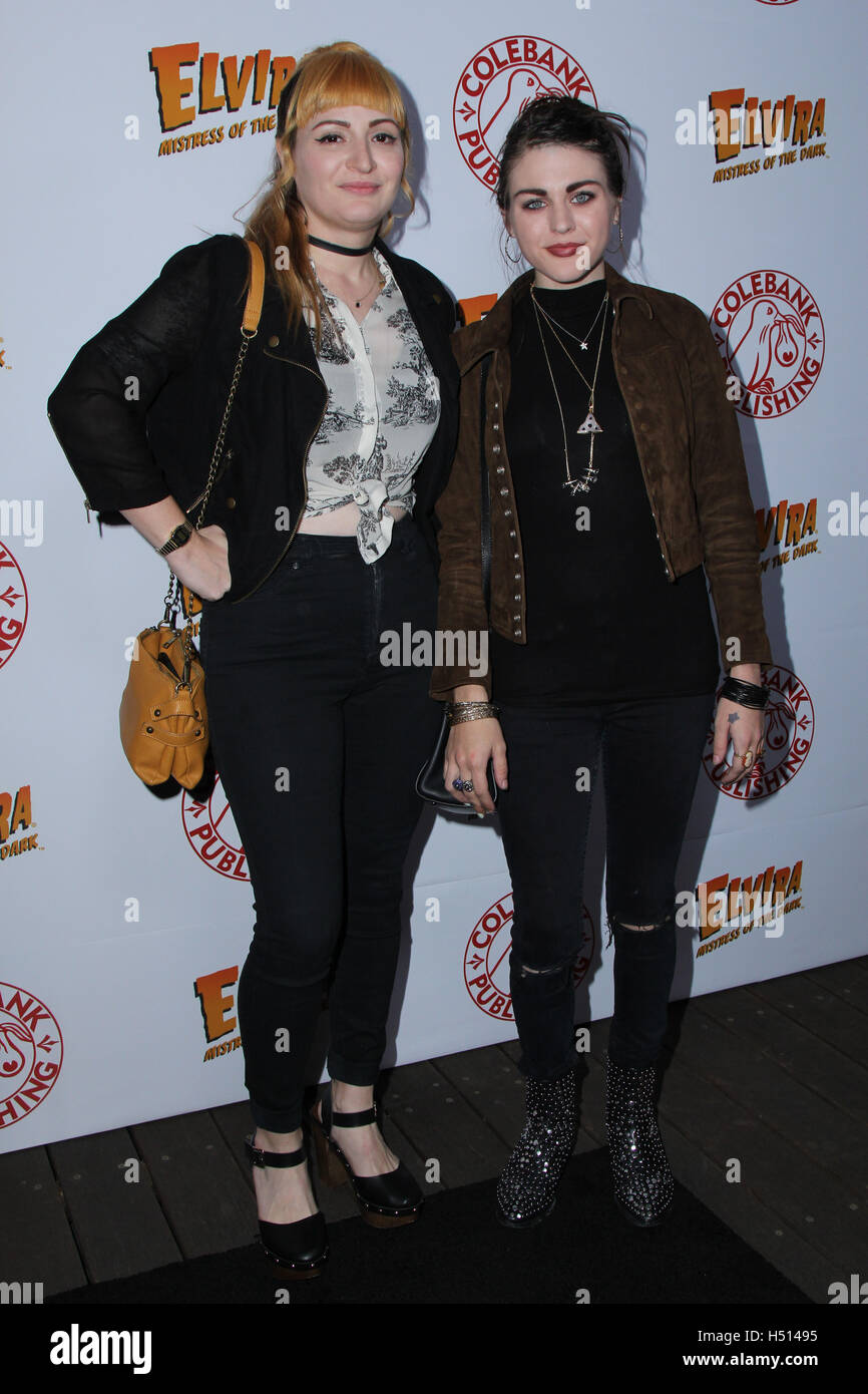 Hollywood, Ca. 18th Oct, 2016. Frances Bean Cobain, Chantal Claret ...