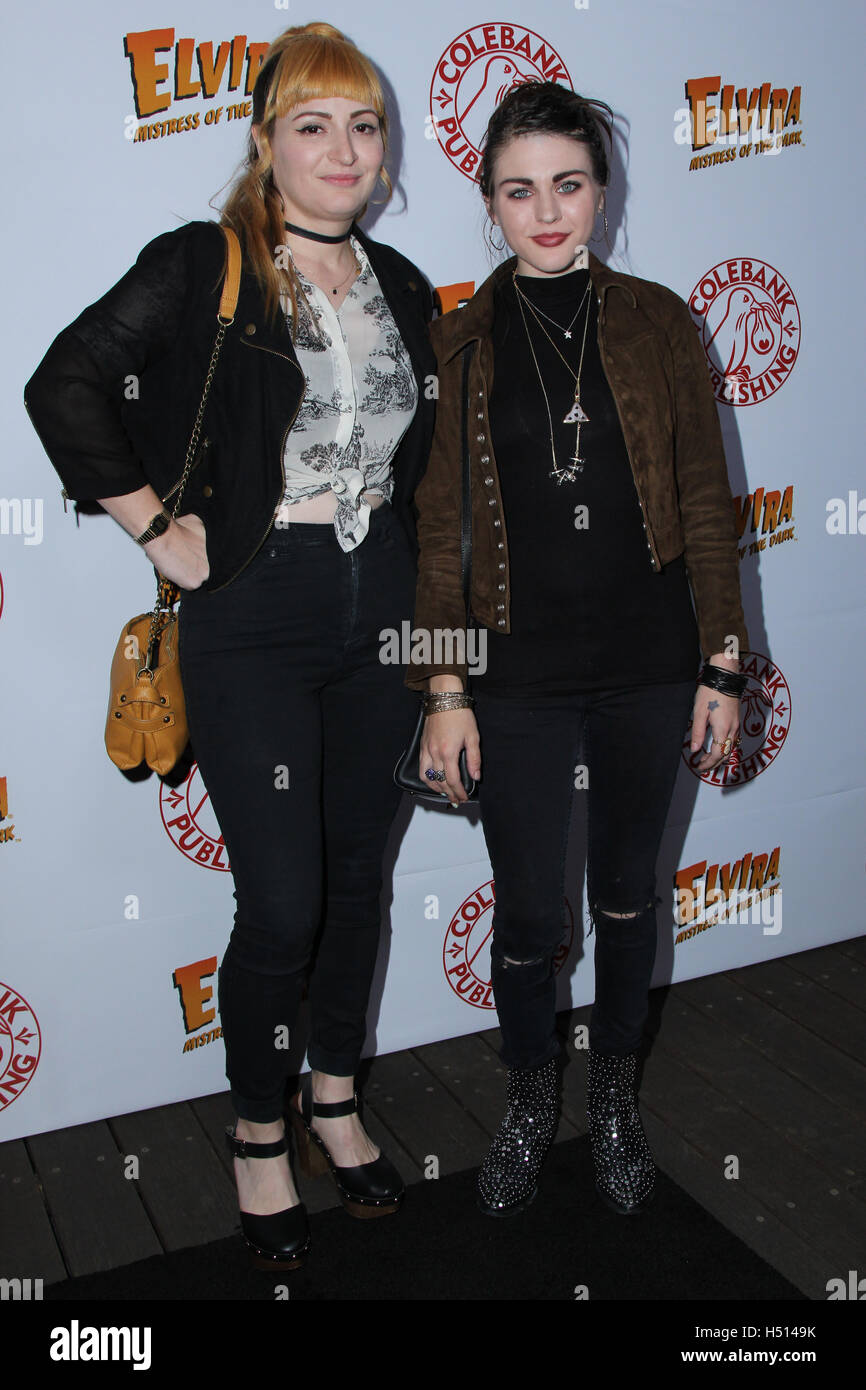 Hollywood, Ca. 18th Oct, 2016. Frances Bean Cobain, Chantal Claret ...