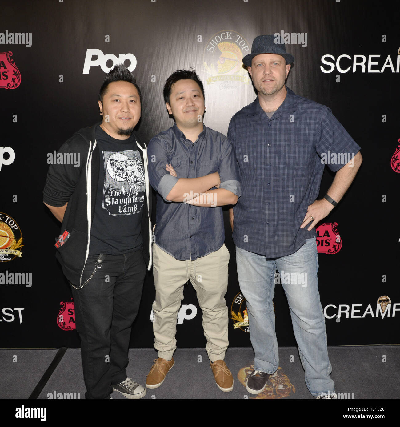 Hollywood, Ca. 18th Oct, 2016. Burlee Vang, Abel Vang and Brad ...