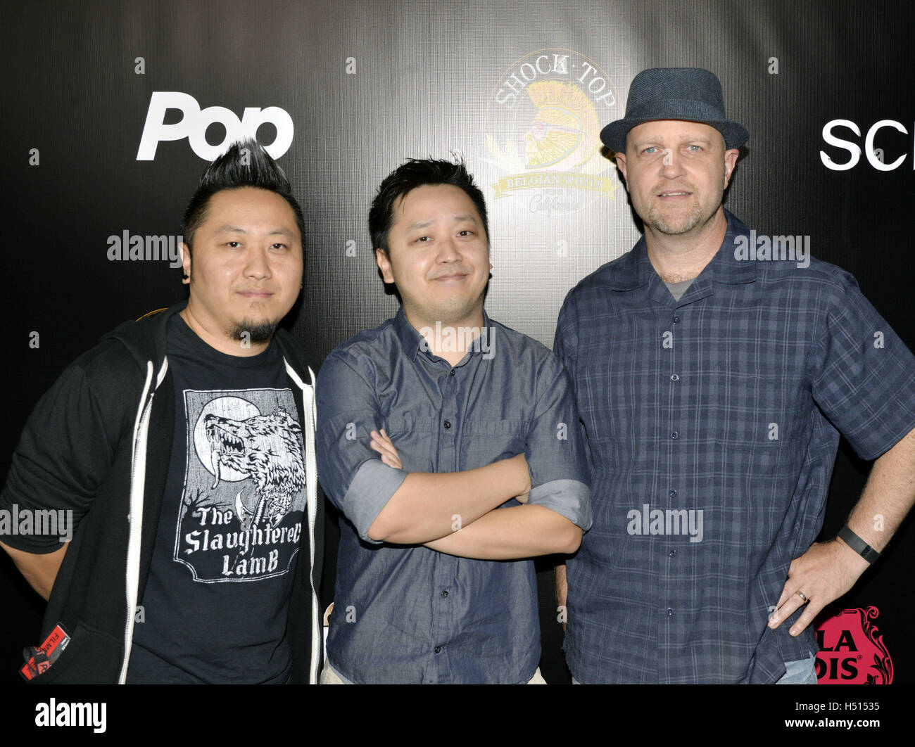 Hollywood, Ca. 18th Oct, 2016. Burlee Vang, Abel Vang and Brad ...