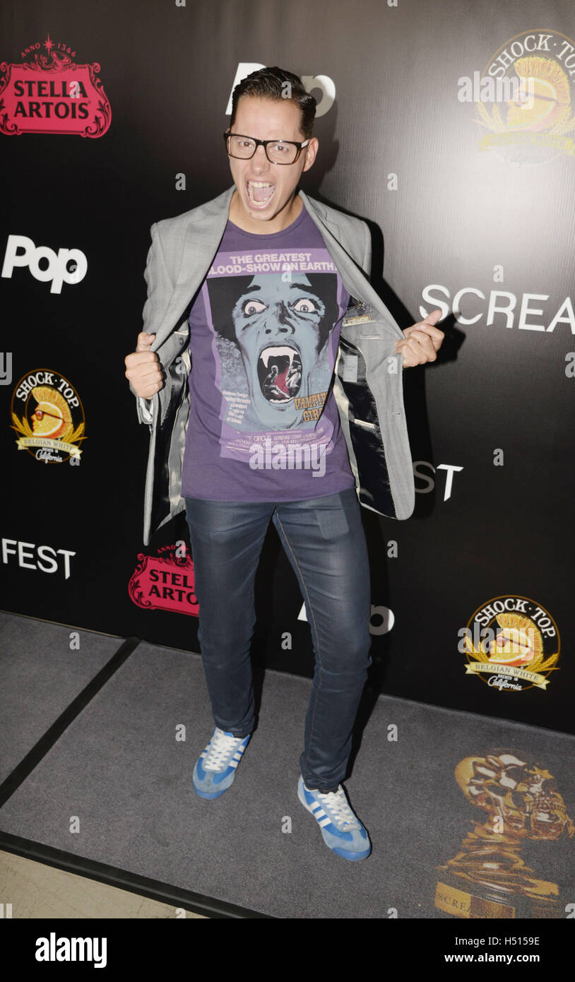 Hollywood, Ca. 18th Oct, 2016. Karim Shaker attends the TRASH FIRE ...