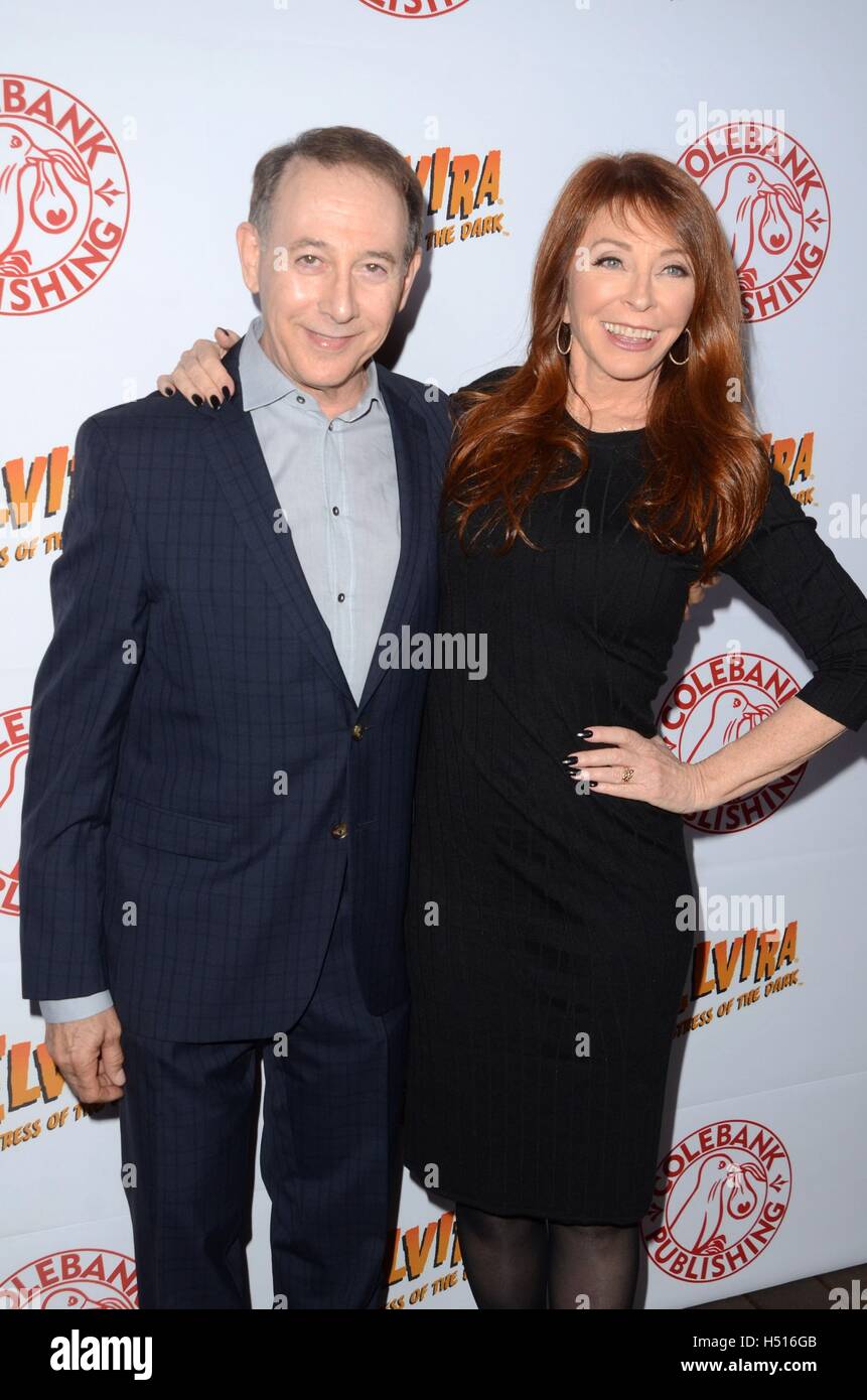 Los Angeles, CA, USA. 18th Oct, 2016. Paul Reubens, Cassandra Peterson ...