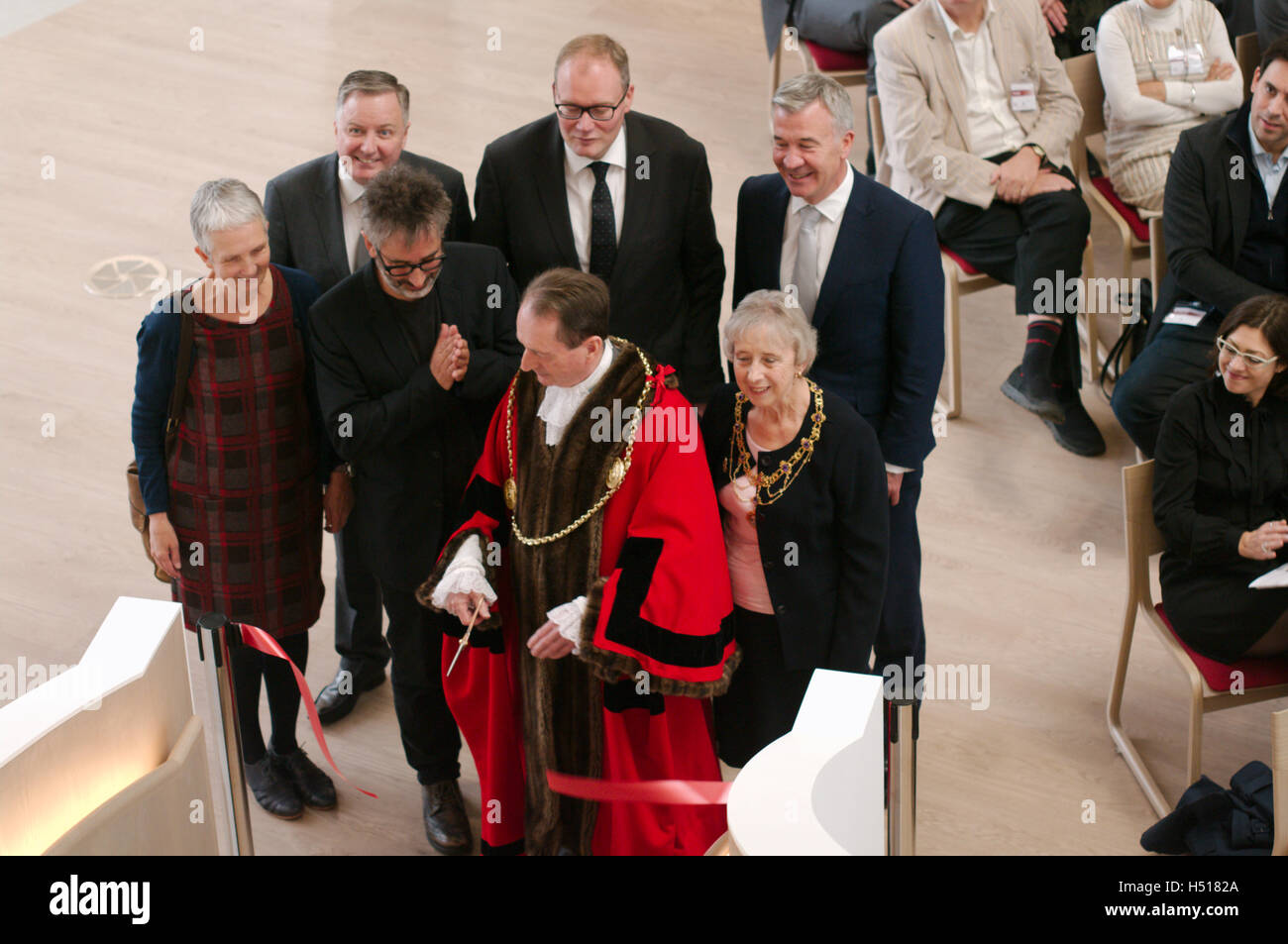South Shields, UK, 19 October 2016.The Mayor of South Tyneside ...