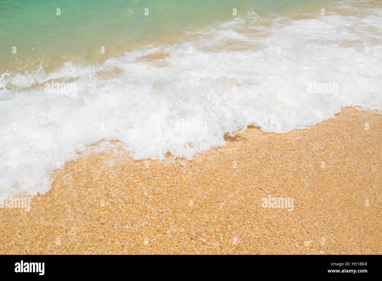 The sea beaches in summer in clear weather Stock Photo - Alamy