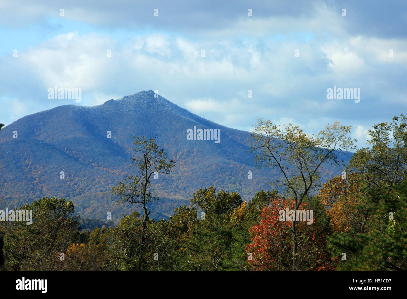 Fall landscape in Blue Ridge Mountains, Virginia, USA Stock Photo - Alamy