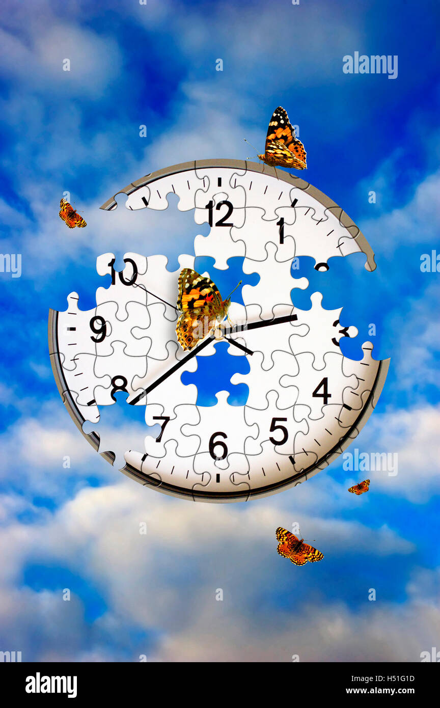 time is flying away, concept Stock Photo - Alamy