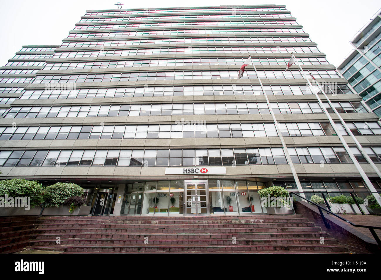 Griffin House, HSBC Head offices in Sheffield where 600 redundancies ...