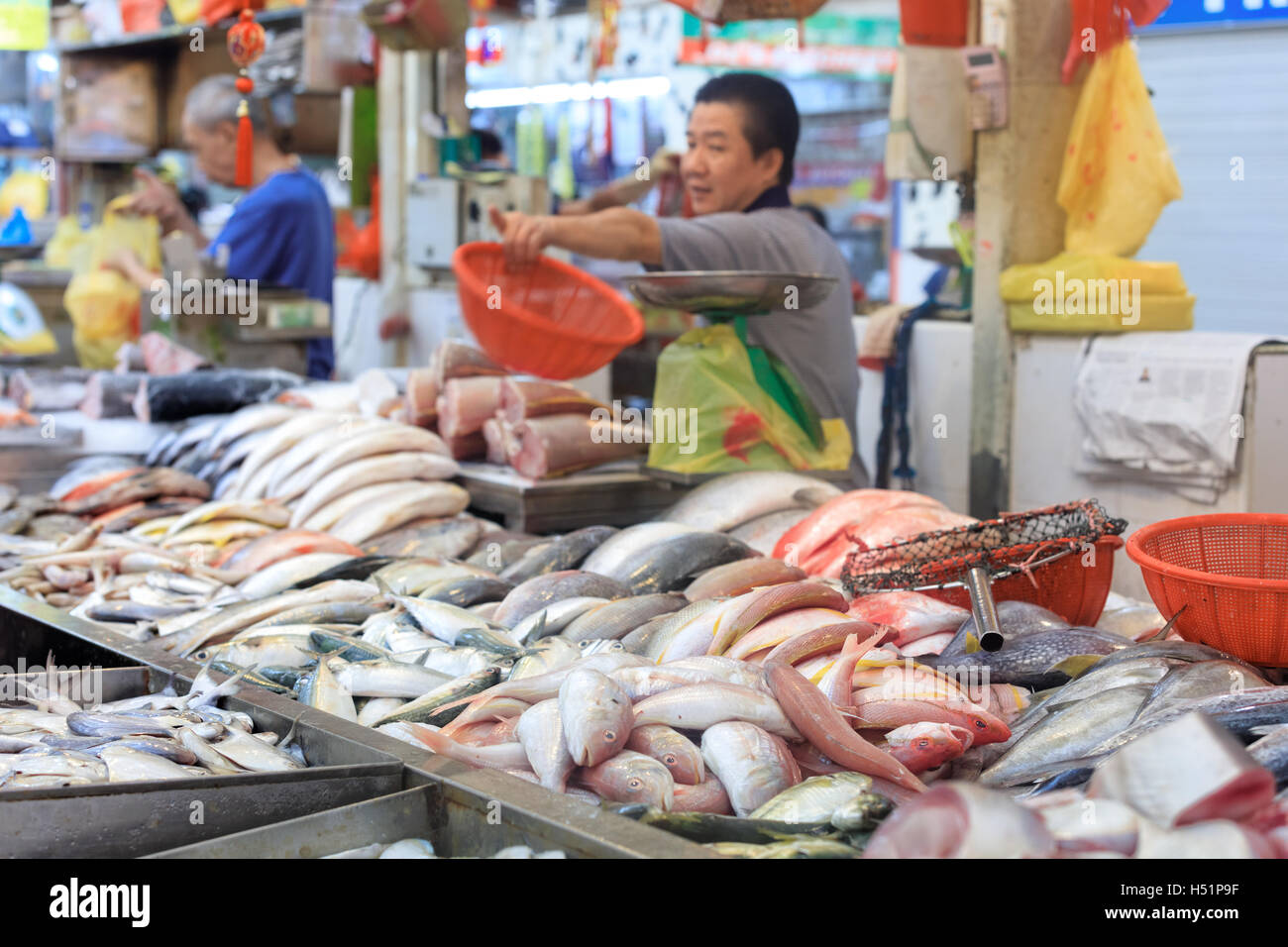 Asian market stall hi-res stock photography and images - Alamy