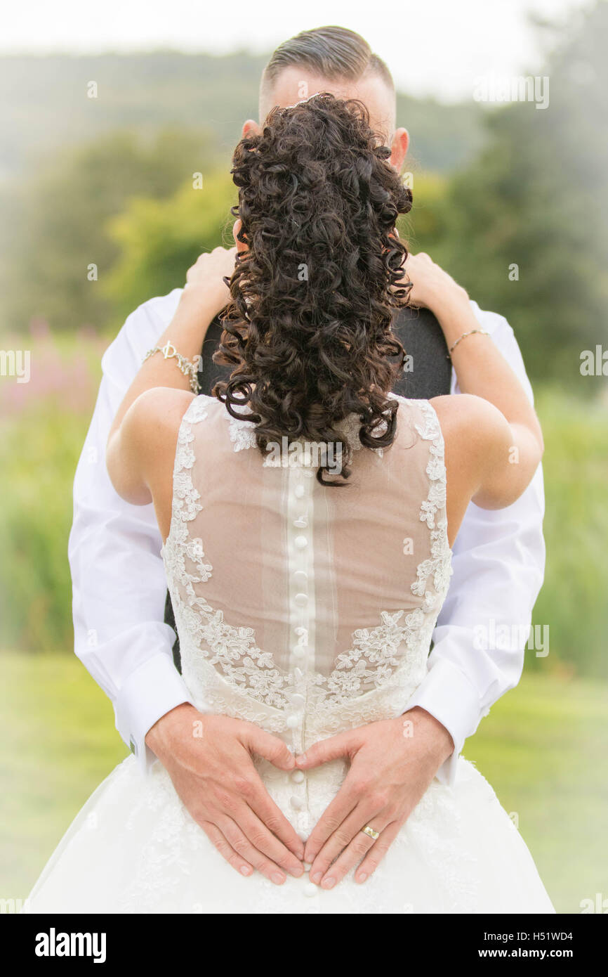 Bride and Groom Stock Photo - Alamy