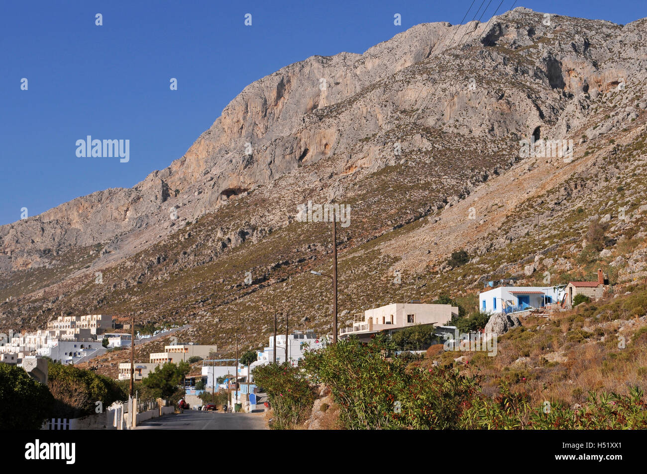 Masouri - Kalymnos Island - Greece Stock Photo - Alamy