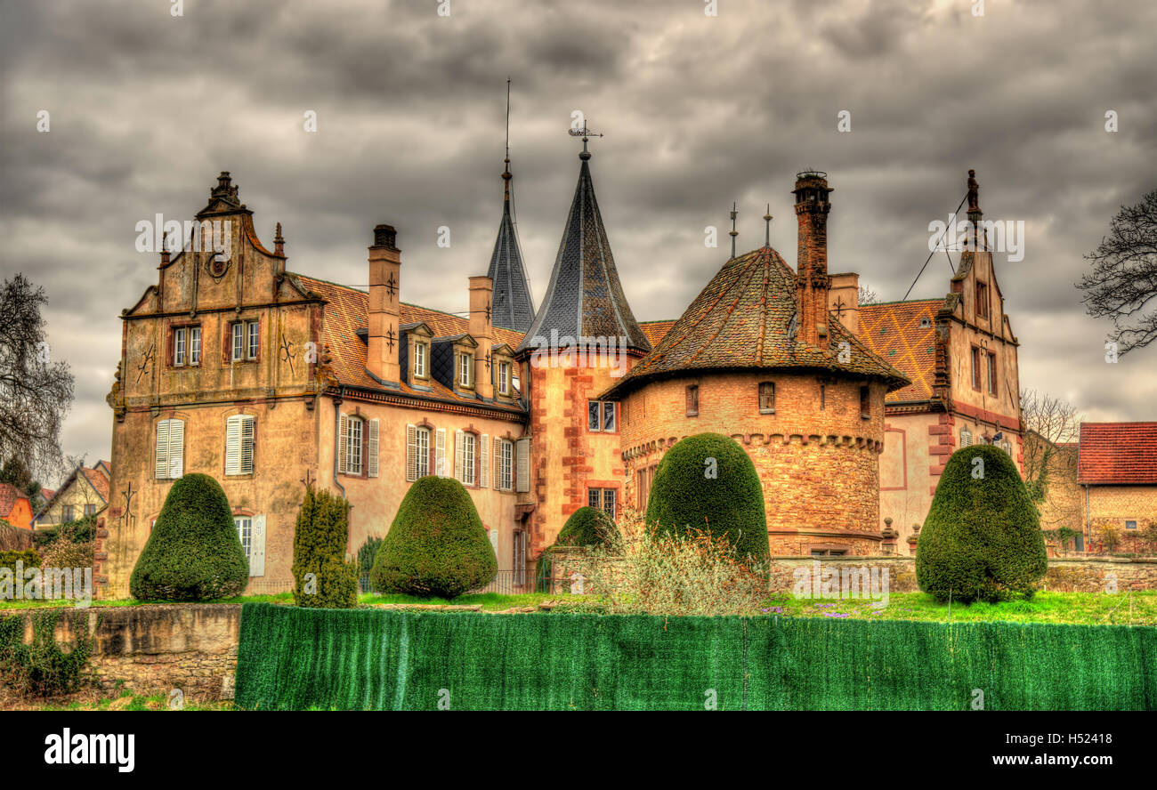 Alsace medieval architecture hi-res stock photography and images - Alamy