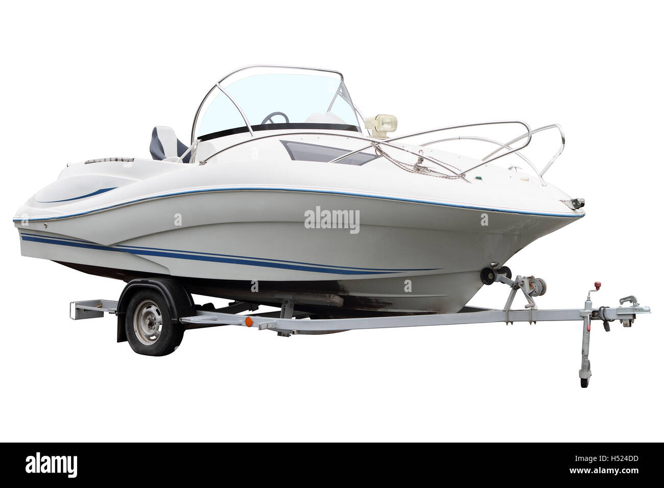 Speed Boat Trailer High Resolution Stock Photography and Images - Alamy