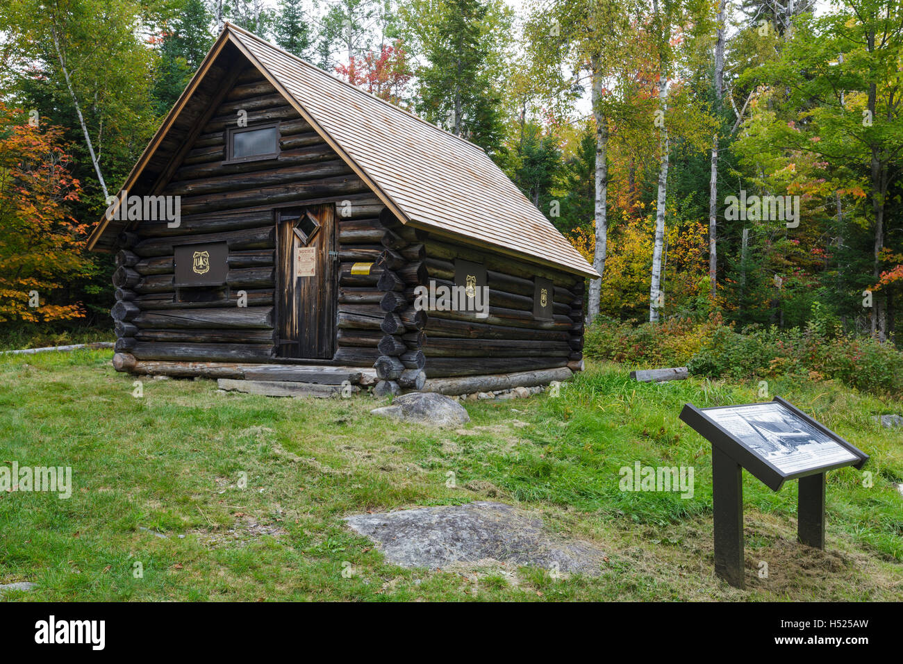 Us forest service guard station hi-res stock photography and images - Alamy