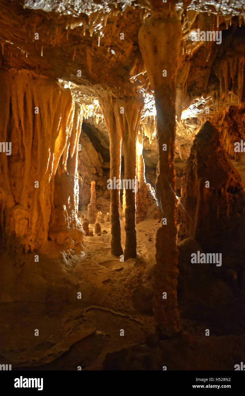 caves and mines around Greece Stock Photo - Alamy