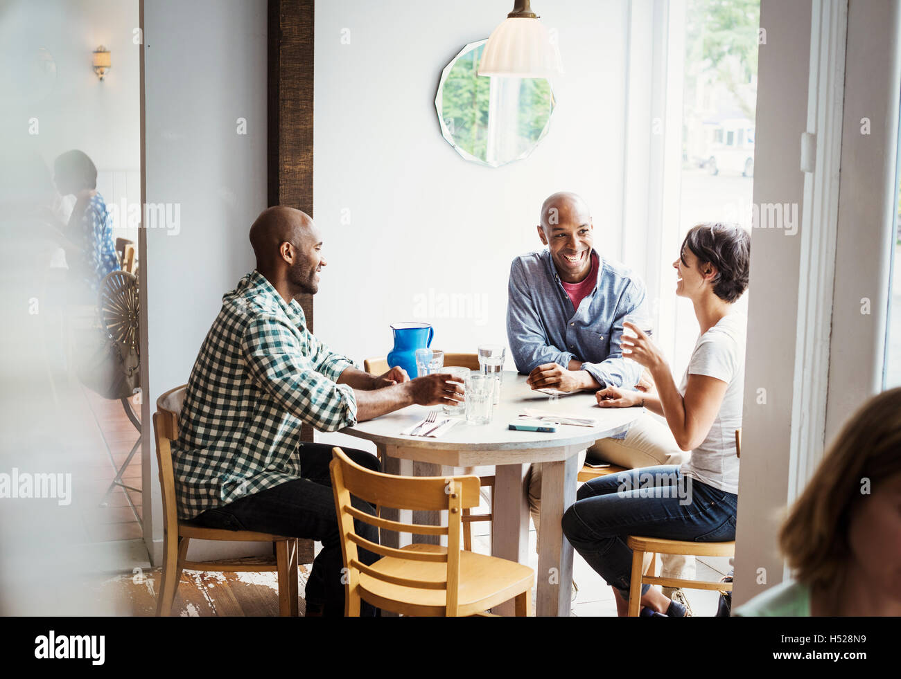 Seat lunch table hi-res stock photography and images - Alamy