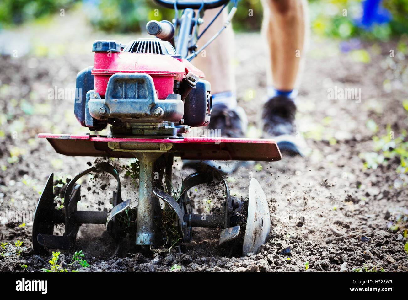 Rotivating machine hi-res stock photography and images - Alamy